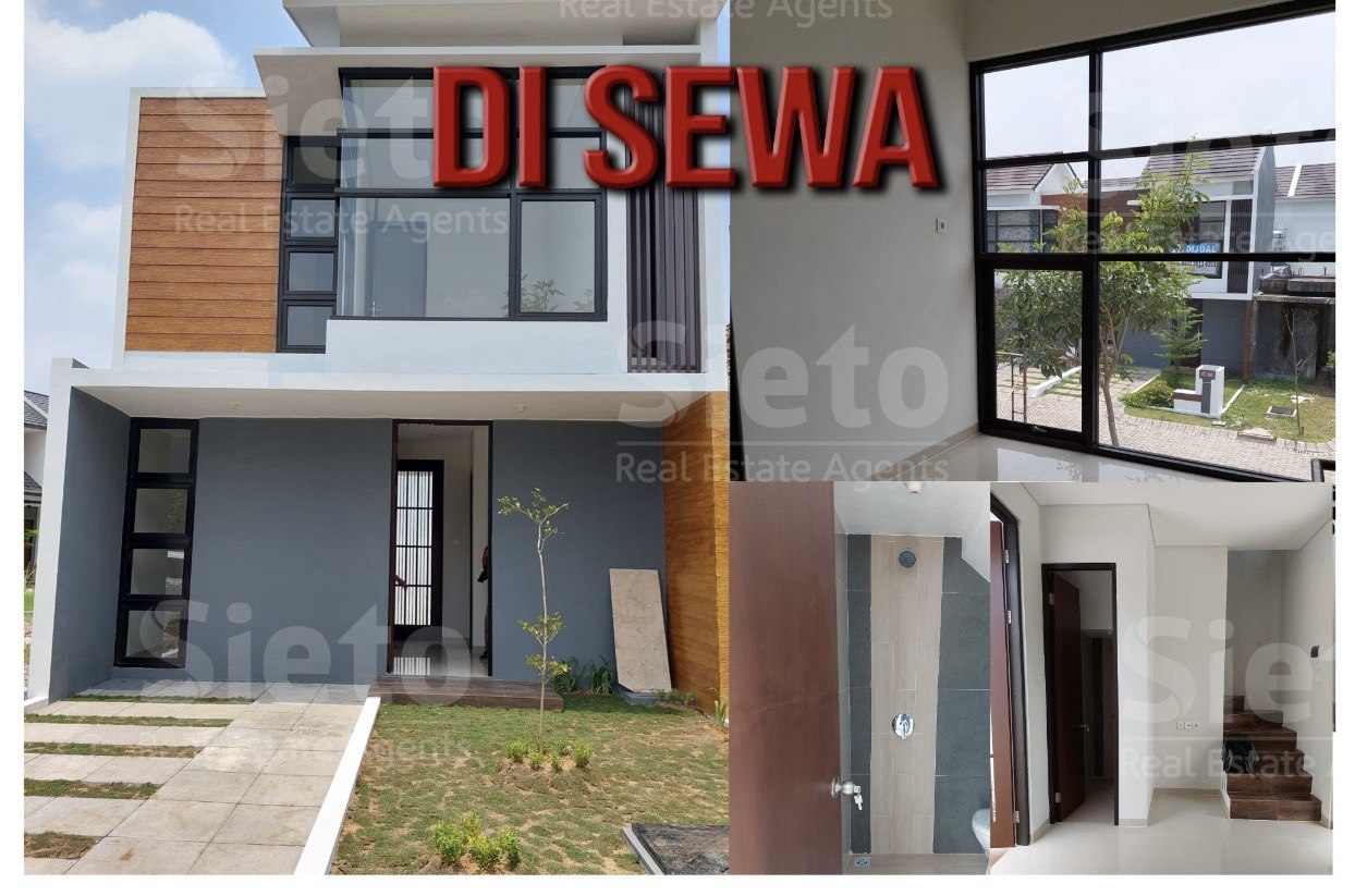 Disewakan Rumah 2 Lantai Minimalis Modern di Shoji Land Sidoarjo ...
